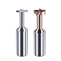 China 50-150mm Tool Length Straight Shank Solid Carbide End Mill for Cemented Carbide T-Slot Milling Tools for sale