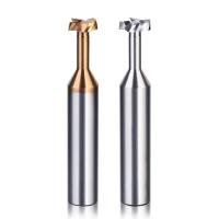 China 50-150mm Tool Length Straight Shank Solid Carbide End Mill for Cemented Carbide T-Slot Milling Tools for sale