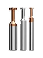 China 50-150mm Tool Length Straight Shank Solid Carbide End Mill for Cemented Carbide T-Slot Milling Tools for sale