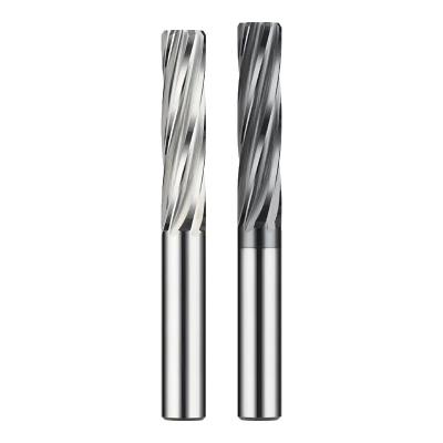 China Carbide Spiral Flute Reamer for Cast Iron CNC Tools 45-65HRC for sale