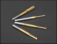 China High Speed Steel Corn Milling Cutter with Smooth Cut Surface Non-Stick and Smokeless for CNC Engraving for sale