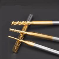 China High Speed Steel Corn Milling Cutter with Tin Coated and Titanium Coated Options for D1-D20 CNC Applications for sale