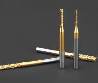 China Wear-Resistant Corn Milling Cutter with Smooth Cut Surface and Non-Stick Coating for CNC and Engraving Machines for sale