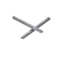China Solid Carbide Corn Milling Cutter PCB End Mill with D1-D20 Size and 45HRC Hardness for CNC Process for sale
