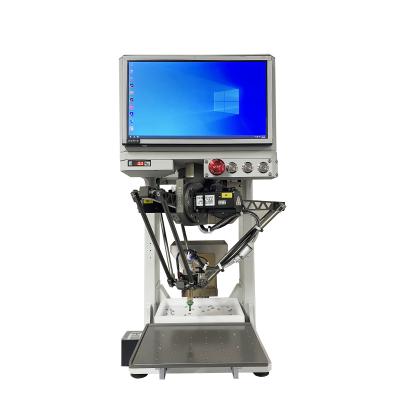 China Desktop Robotic Delta Feeder Workstation Vibratory Sorter Small Parts Picking & Loading for sale