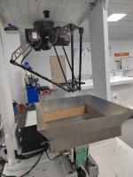 China High Speed Delta Robot with AI Vision for Precision Pick and Place at 2000-3000 pcs/h and ±0.35 mm Accuracy for sale