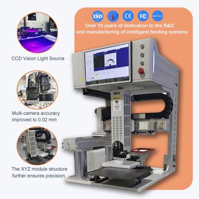 China Gantry Robot with Vision System for 0.5kg Payload and 0.1-0.02mm Precision in Assembly Lines for sale