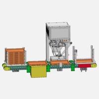 China Automatic Unmanned Stacking Intelligent Feeding Workstation for sale