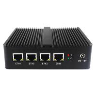 China Industrial Nano J4105 4 Lan Port Mini PC Fanless Soft Router With WIFI Support PFsense for sale