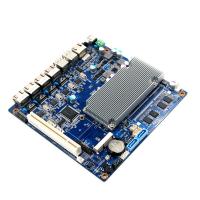 China Network Security Firewall Mainboard Atom D2550 4 Lan Mini Itx Pfsense Router for sale