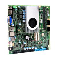 China 6 COM Industrial Mini ITX , Thin ITX Motherboard Core 5th Broadwell-U i3 5010U for sale