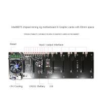 China Intel®B75 Ethereum Coin Rig ETH Crypto Mining PC 8GPU Quad core i7-3770 cpu 512GB SSD 8GB Memory for sale