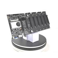 China Cryptocurrency Ethereum 8 Gpu Mining Motherboard Celeron ® 1037U 8 PCIE 16X 50mm Slot Distance for sale