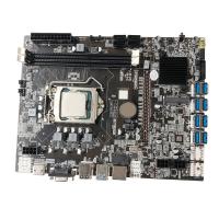 China 8 GPU Eth Mining PC Motherboard Intel®B75 Cryptocurrency 8 USB3.0 to 8 PCIE 16X for sale