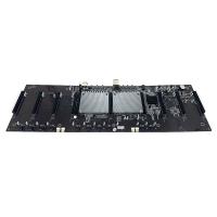 China Intel® X79 Dual Xeon E5 CPU Cryptocurrency Miner Mainboard 9 PCIE 16X 60mm Spacing for sale