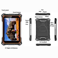 China Octa Core Android Rugged Tablet Pc 8 Inch Large Battery 4G LTE NFC IP68 Mini Computer for sale