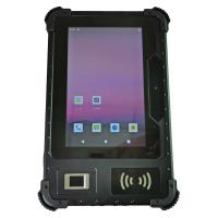 China 8 Inch MT6762 8 core Rugged Android Tablet Pc With RJ45 RS232 SMA Port With Barcode Scanner Fingerprint UHF RFID for sale