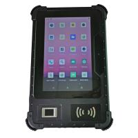 China 8 Inch MT6762 8 core Rugged Android Tablet Pc With RJ45 RS232 SMA Port With Barcode Scanner Fingerprint UHF RFID for sale