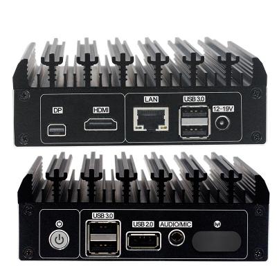 China Dual Cores Fanless Mini Computer Box NUC Nano PC Ngff Slot Mini DP Port Broadwell-U Intel® i3 i5 i7 for sale