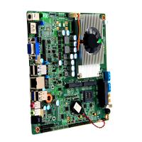 China J1800 Industrial Mini Itx Motherboard Fanless With Dual Display 6com Port for sale