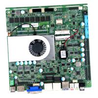 China 2 LAN Industrial Thin Itx Motherboard Core 5th Broadwell-U Soc I3 I5 I7 CPU for sale