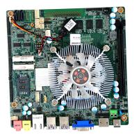 China Haswell Dual Core H81 lga 1150 Chipset 2COM industrial mainboard onboard 2GB RAM With PCIE X16 for sale