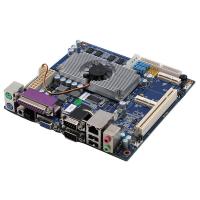China Intel Atom Dual Core D525 Mini Itx Motherboard 6COM Integrated 2GB DDR3 for sale