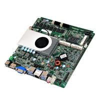 China Broadwell-U I7-5500U Mini Itx Industrial Motherboard Dual Cores 6 COM VGA Lvds 4G Ram for sale