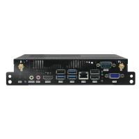 China Industrial 4k Fanless Mini PC Computer Intel 7th Gen I3 I5 I7 With RS232 Port for sale