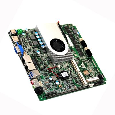 China Broadwell I3-5005U i5-5200U Dual Gigabit Ethernet Motherboard 6 Com 2 Lan 4GB Memory for sale