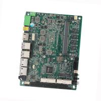 China Skylake i7-6500U DDR4 2 lan 6 com mini pc industrial mainboard 4K display Wide voltage power for sale