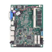 China Bay Trail J1900 Quad Cores 3.5 Inch Motherboard 6 COM 2 LAN Wide Voltage Power for sale
