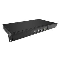 China 1U rackmount  D2500 4 Gigabit LAN firewall PC appliance soft router support pFsense for sale