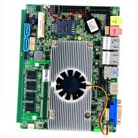China Broadwell-U i3 i5 i7 Industrial PC Mainboard 3.5 Inch BGA1168 Onboard DDR3L 6COM 2LAN for sale