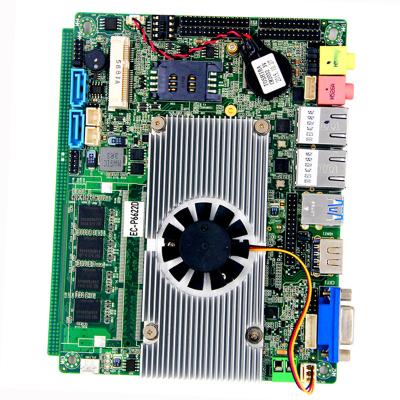 China Broadwell-U i3 i5 i7 Industrial PC Mainboard 3.5 Inch BGA1168 Onboard DDR3L 6COM 2LAN for sale