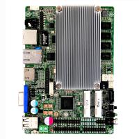 China Bay Trail J1900 E3845 3.5 Inch Motherboard 4GB RAM 2 LAN 6 COM 8-36V Voltage Power for sale