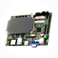China Bay Trail J1900 E3845 3.5 Inch Motherboard 4GB RAM 2 LAN 6 COM 8-36V Voltage Power for sale