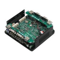 China Gemini Lake J4105 J4125 N4100 N5000 Industrial Fanless Mini PC 2 LAN 6COM Nuc for sale