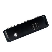 China Quad Core J1900 Fanless Industrial Mini PC 6COM 2 gigabit LAN LPT port for sale