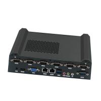 China 6 COM 2 NIC industrial mini PC 6th Gen Intel® Skylake dual core i3 i5 i7 embedded computer for sale