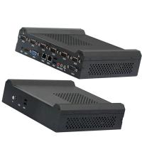China 6 COM 2 NIC industrial mini PC 6th Gen Intel® Skylake dual core i3 i5 i7 embedded computer for sale