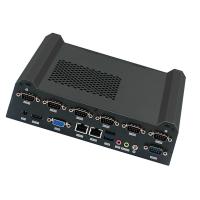 China Intel® 8th generation i3 i5 i7 dual LAN 6 serial port industrial mini PC computer for sale