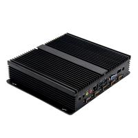 China Celeron® Bay Trail J1800 Fanless Industrial Mini PC 6COM 1LAN VGA HDMI display computer for sale