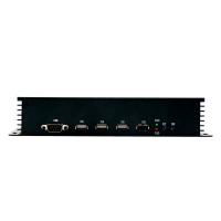 China Quad core J1900 X86 Fanless Industrial Mini PC 6COM 1LAN VGA HDMI display for sale