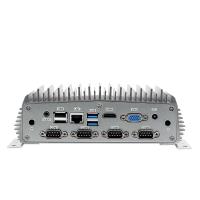 China Fanless Mini Embedded PC Quad Core E3940 J3455 6COM 1LAN Wide Voltage for sale