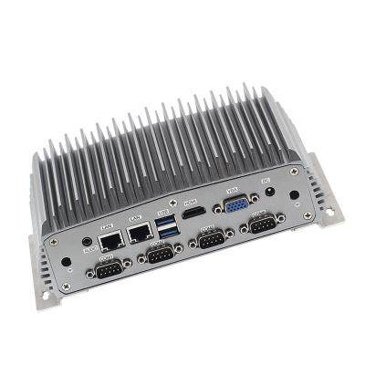China 6COM 2LAN Industrial Mini PC With Intel 8th Gen I3-8130U I5-8250U Processor for sale