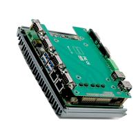 China 11 Gen 6COM 2LAN Industrial Embedded Computer , Fanless Mini PC Celeron 6305 CPU for sale