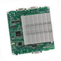 China Quad Core Intel® J4125 Fanless Nano Motherboard 6 COM 2 LAN Industrial Mainboard for sale