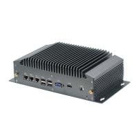 China 4COM 6USB Industrial Mini PC 3 Lan Intel Tiger Lake Intel 11th Gen I3 I5 I7 CPU for sale