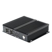 China Industrial 12V Mini Computer , Embedded Mini PC Dual Core Intel Broadwell 5th I3 I5 I7 CPU for sale